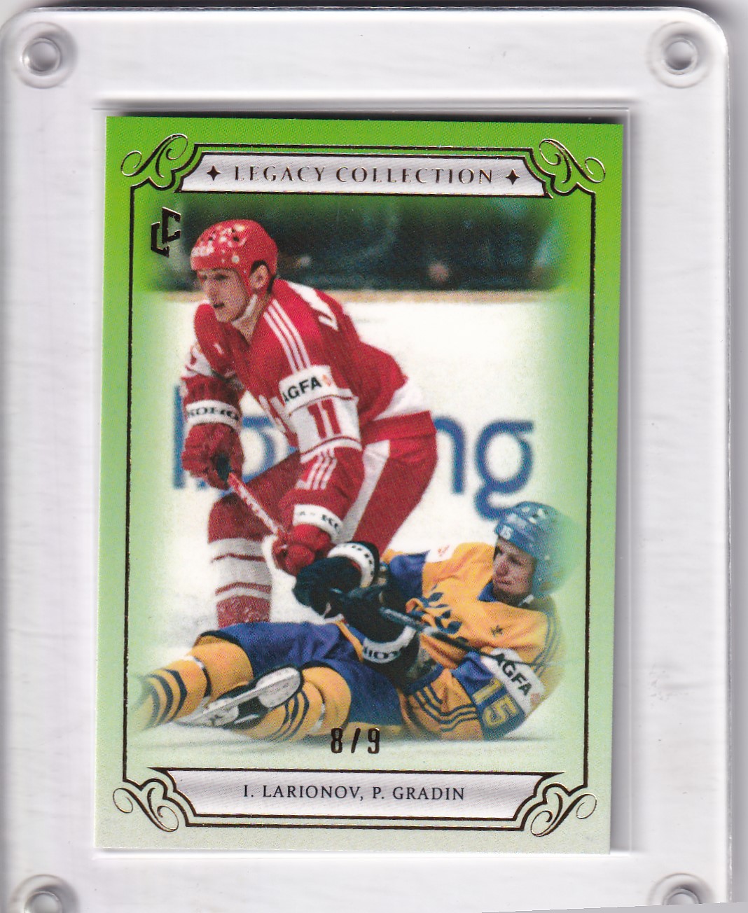 Igor Larionov, Peter Gradin LC MS 1985 Green /9 č.LC-79 | JR26.cz ...